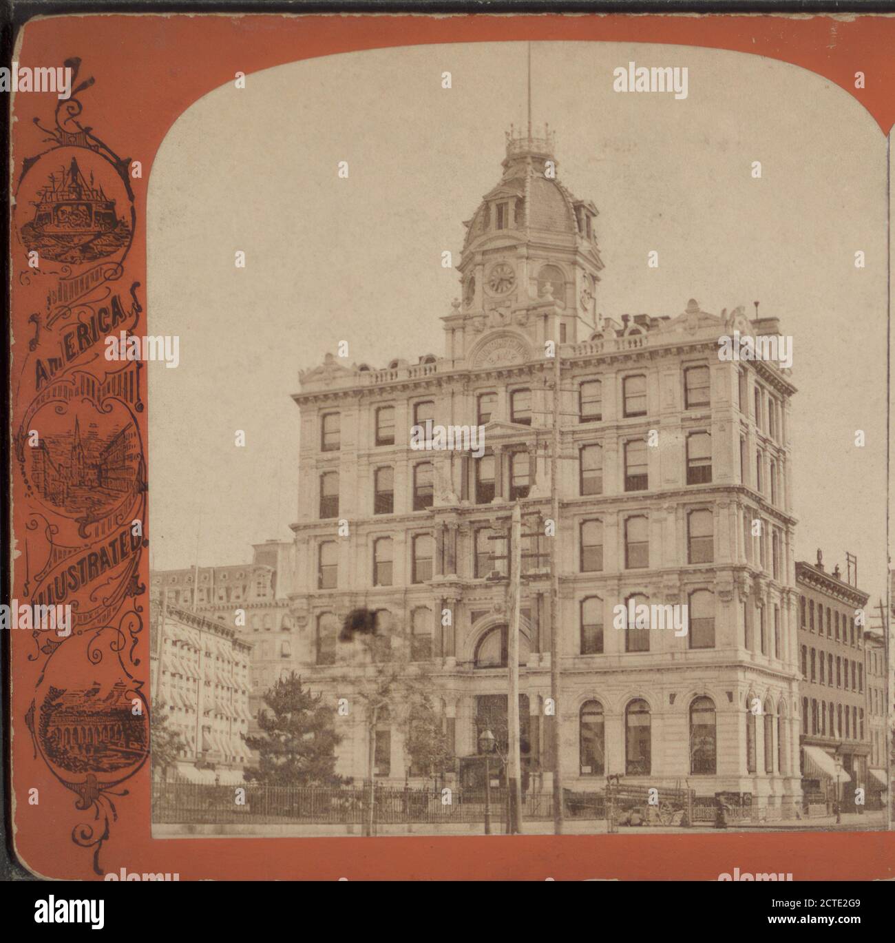 Union Dime Savings Bank. New York City., 1865, New York (State), New ...