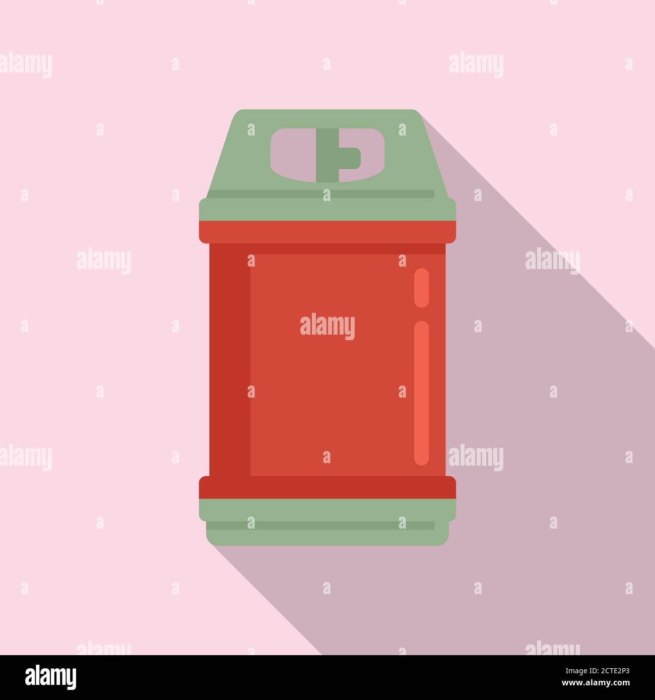 Gas cylinder balloon icon. Flat illustration of gas cylinder balloon ...