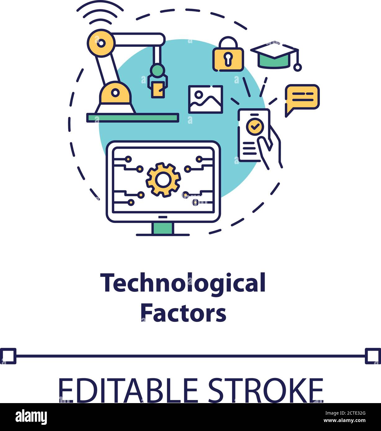 Technological Factors Concept Icon Stock Vector Image Art Alamy technological-factors-concept-icon-stock-vector-image-art-alamy