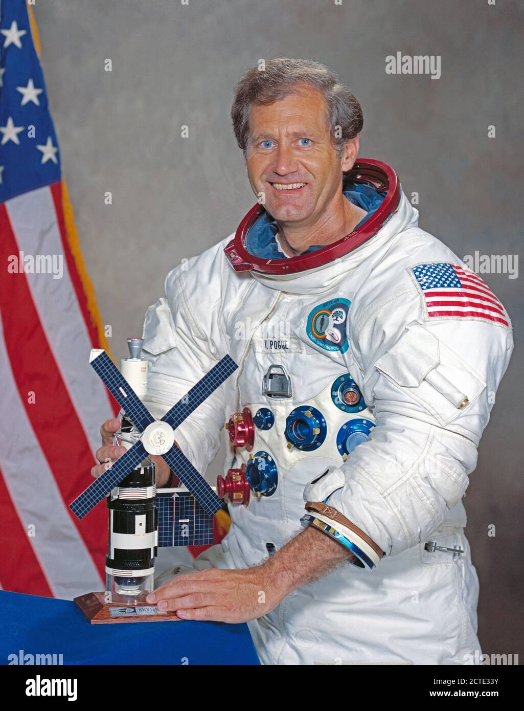 (March 1975) --- Astronaut William R. Pogue, Skylab 4 pilot Stock Photo ...