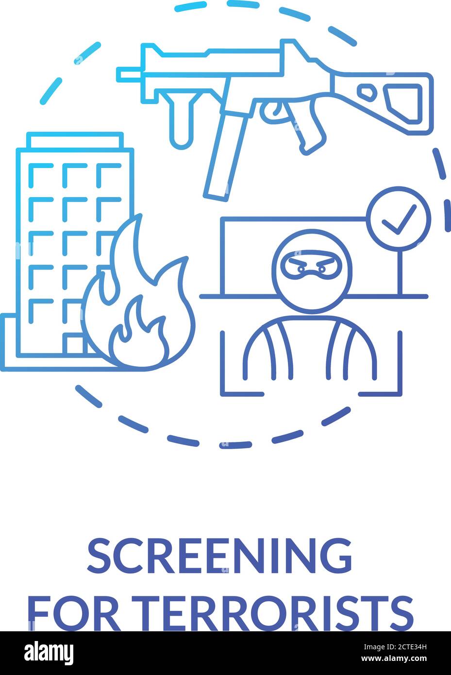 Idea screening Stock Vector Images - Alamy