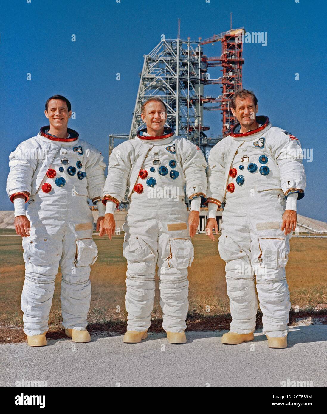 Skylab astronauts group photo hi-res stock photography and images - Alamy
