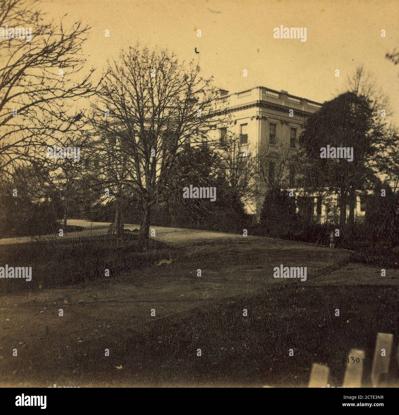 White House Grounds, South Side., E. & H.T. Anthony (Firm), 1860 ...