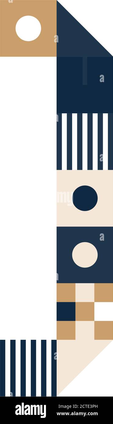 Vector Pixel Art close round brackets. Colorful symbol Consist of ...