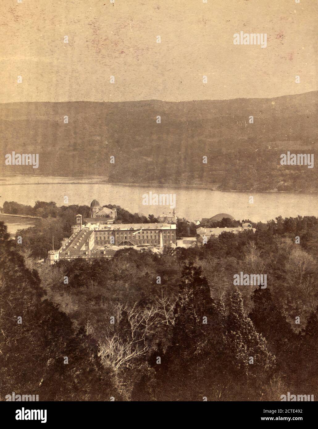 West point buildings from fort putnam hi-res stock photography and ...