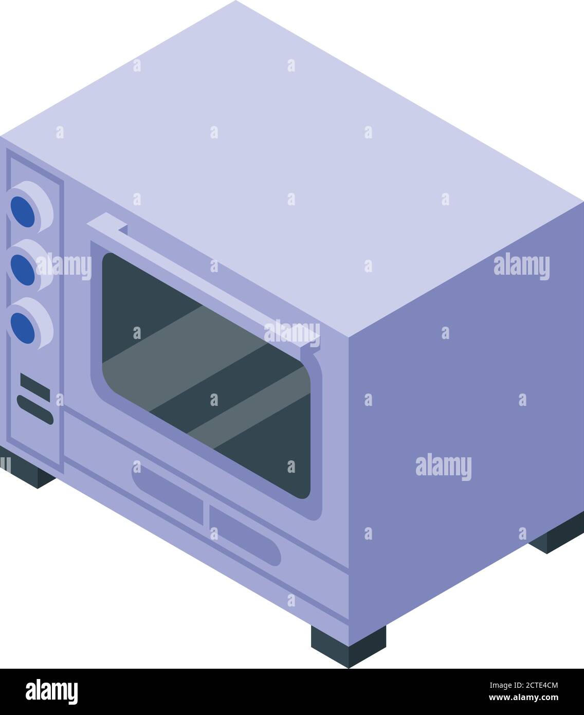 Convection oven electric icon, isometric style Stock Vector Image & Art ...