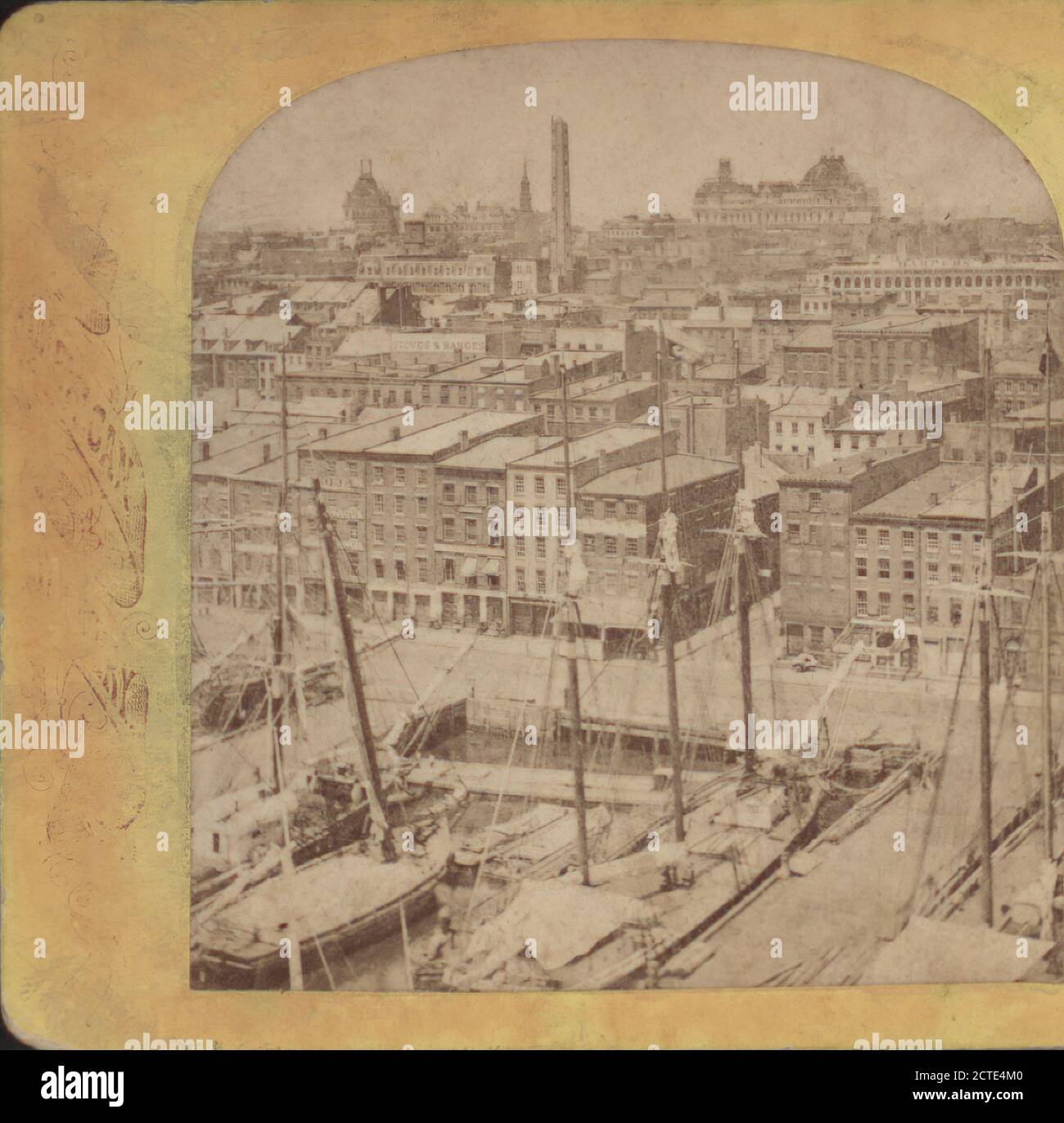 Panorama of New York City., 1865, New York (State), New York (N.Y ...