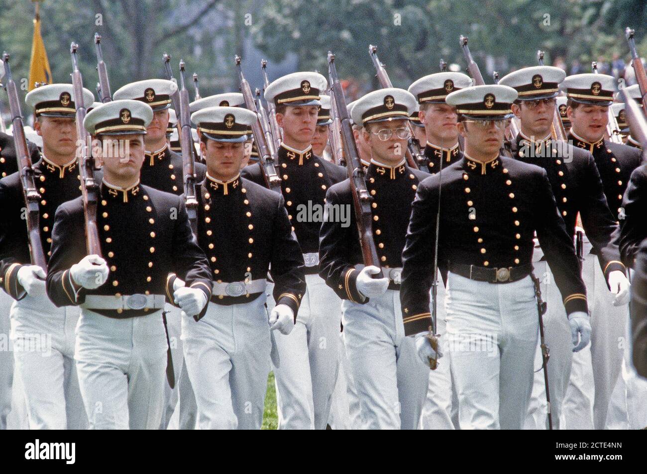 Naval march formation hi-res stock photography and images - Alamy