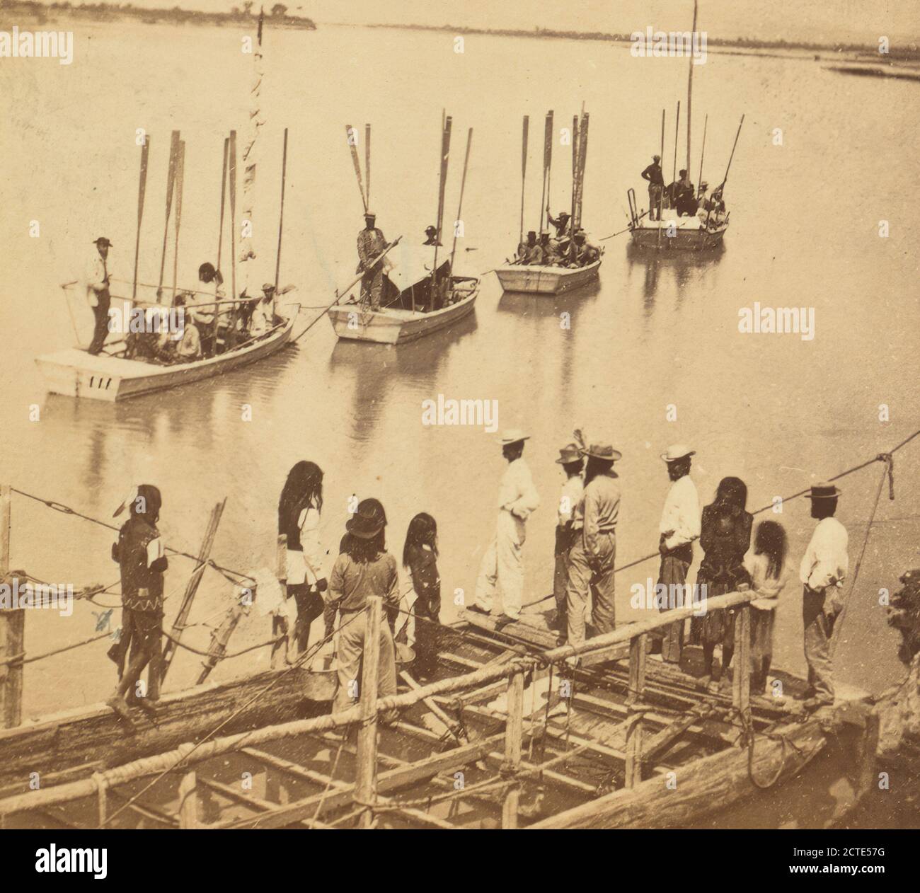 The start from Camp Mojave, Arizona, September 15th, 1871 ...