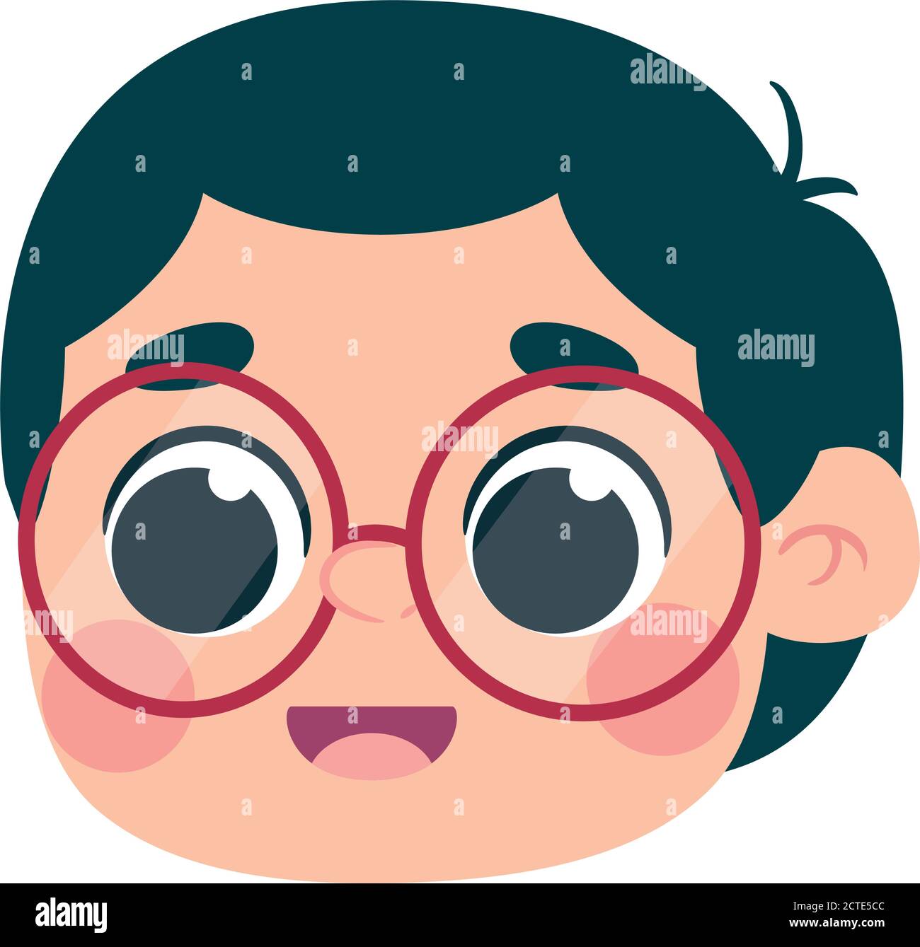 Isolated avatar of a boy cartoon - Vector Stock Vector Image & Art - Alamy