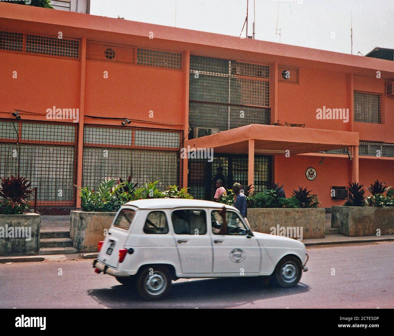 Conakry - Chancery Office Building - 1992 Stock Photo - Alamy