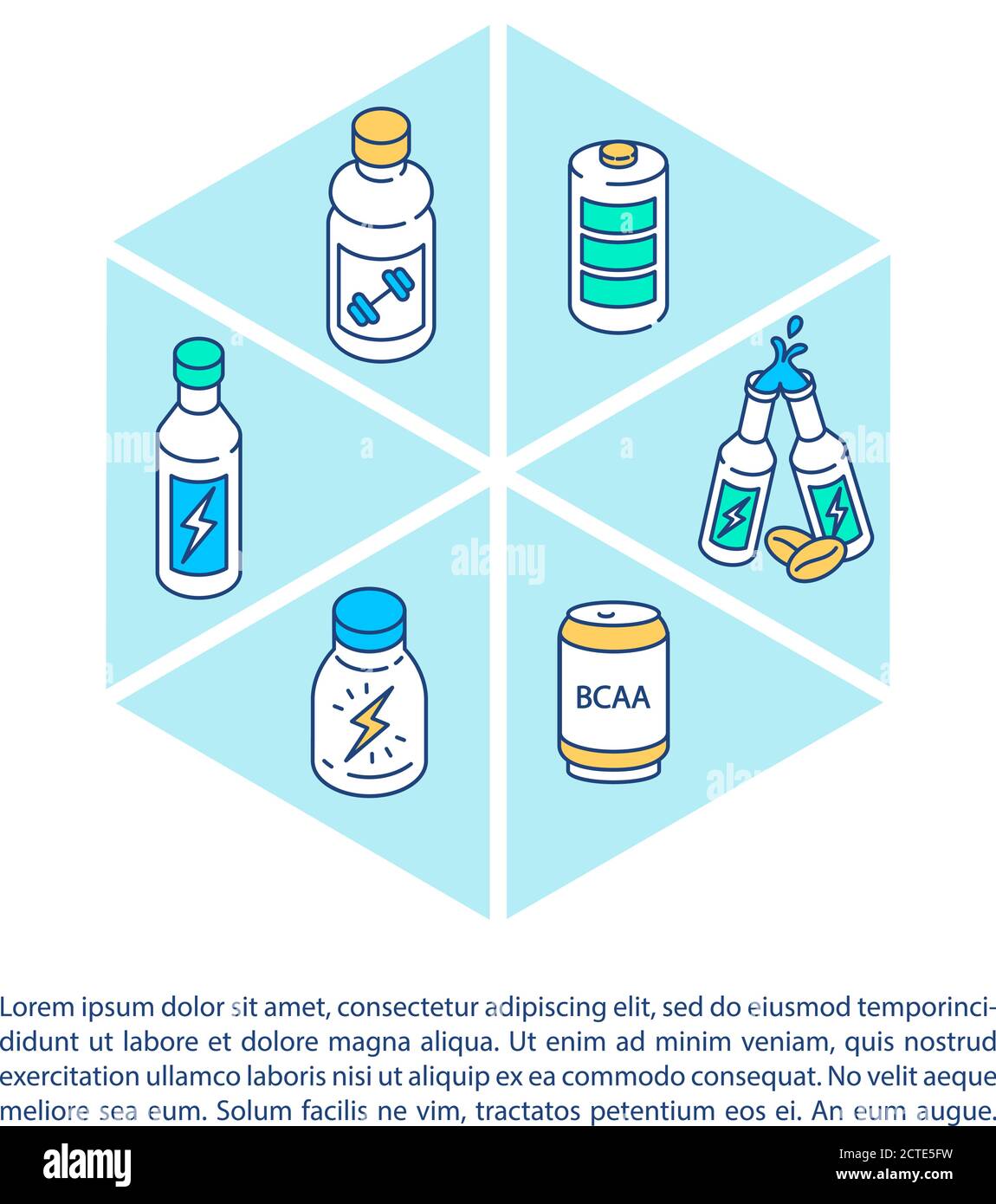 Power drinks Stock Vector Images - Alamy