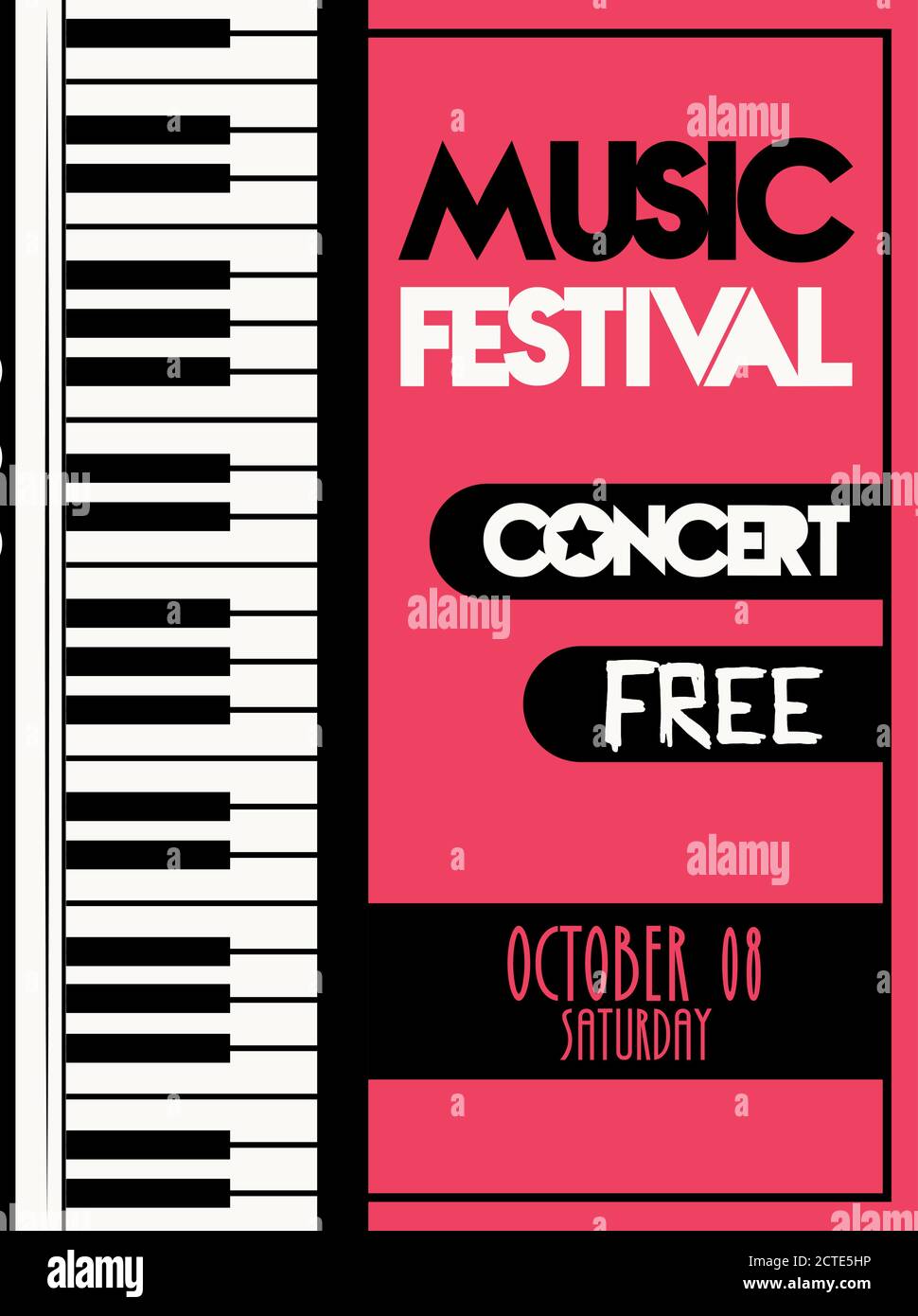 Cool piano Stock Vector Images - Alamy