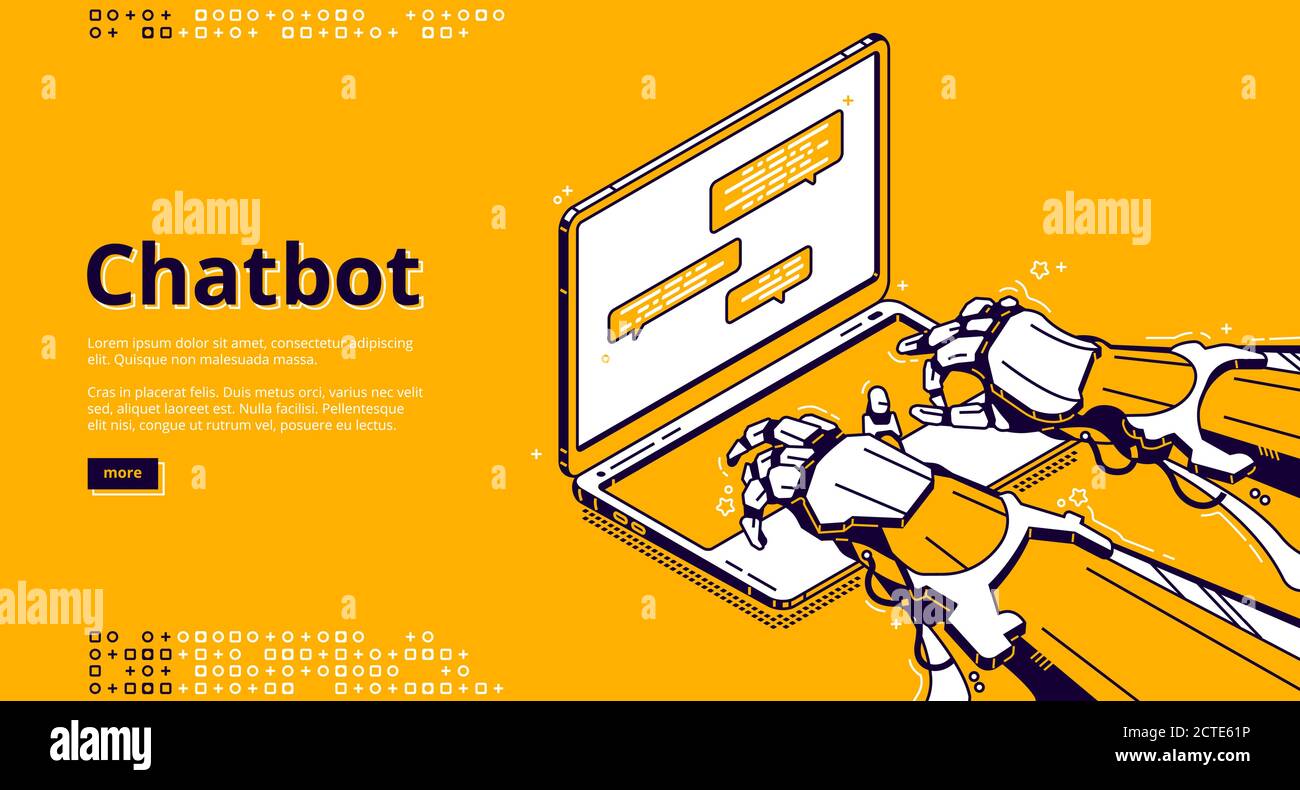 Robot hands typing Stock Vector Images - Alamy