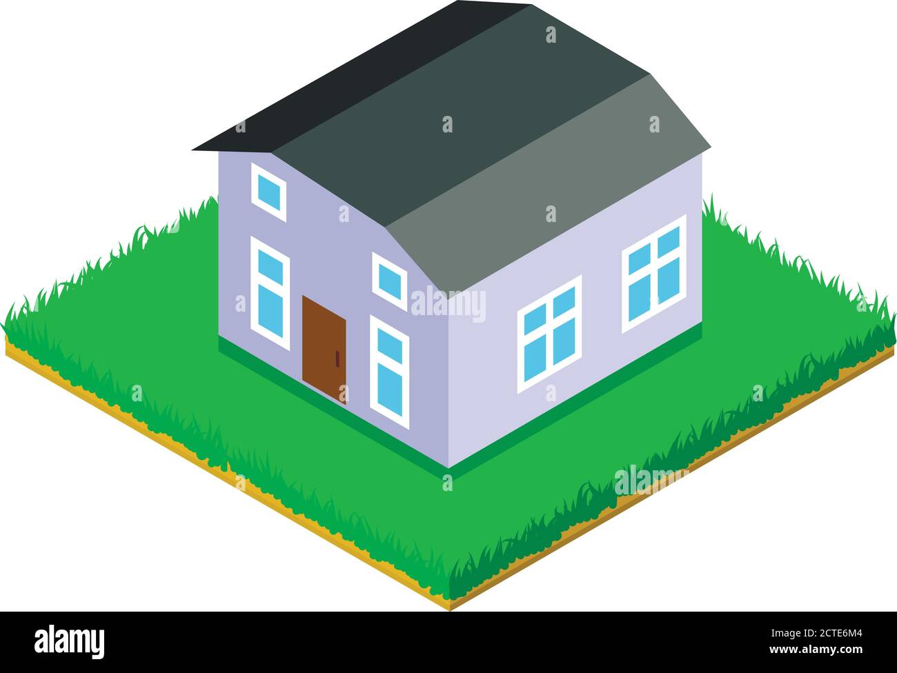 Family house icon, isometric style Stock Vector Image & Art - Alamy