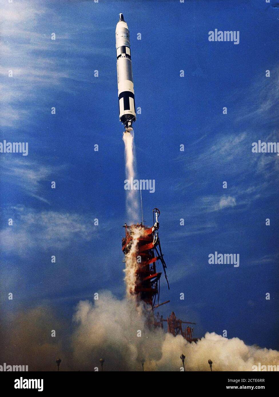 A Titan booster launched the Gemini 8 spacecraft on March 16, 1966 ...