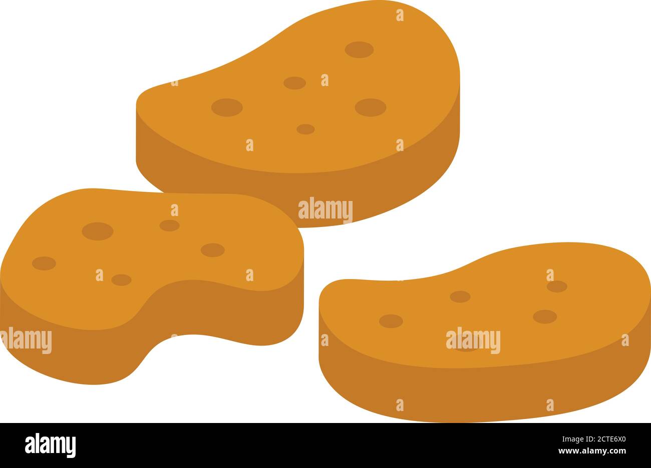 Fried food icon, isometric style Stock Vector Image & Art - Alamy