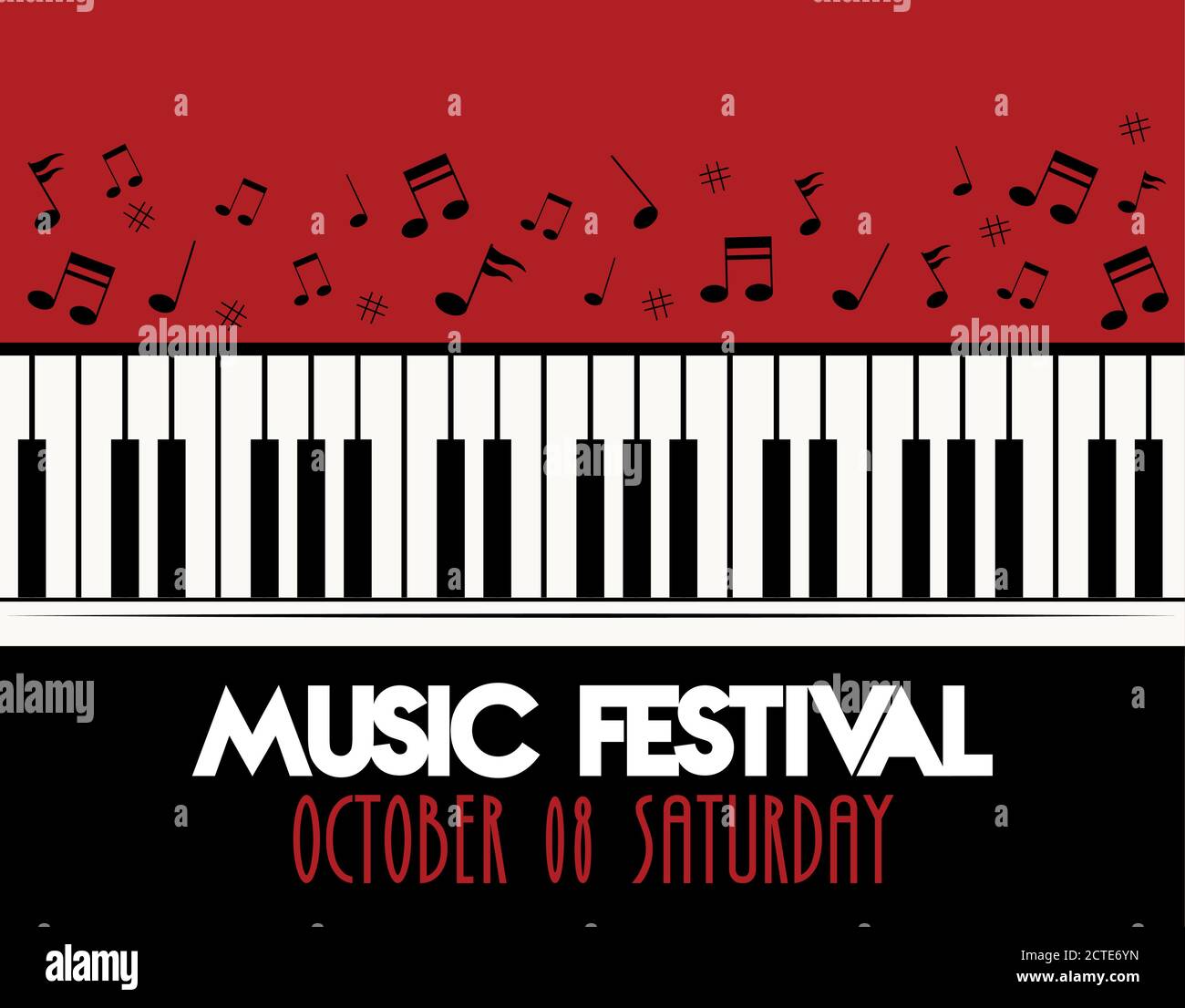 Cool piano Stock Vector Images - Alamy