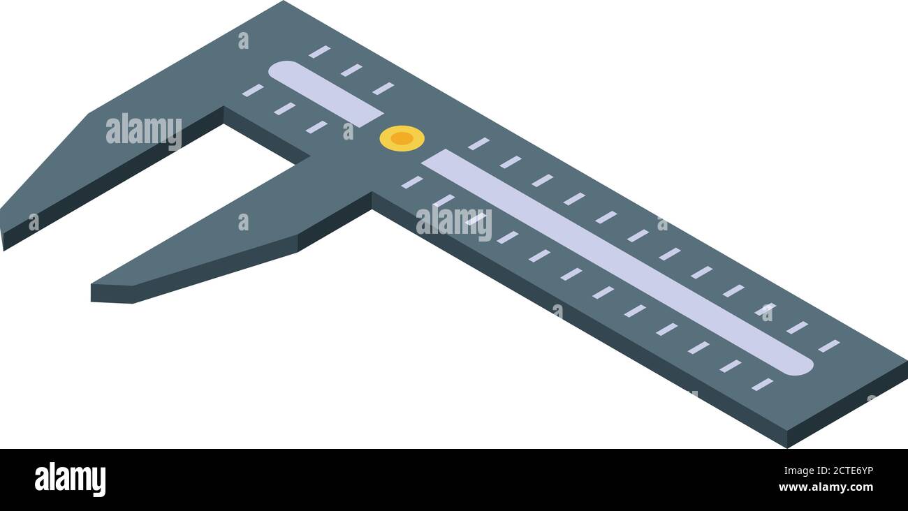 Mechanical vernier caliper Stock Vector Images - Alamy