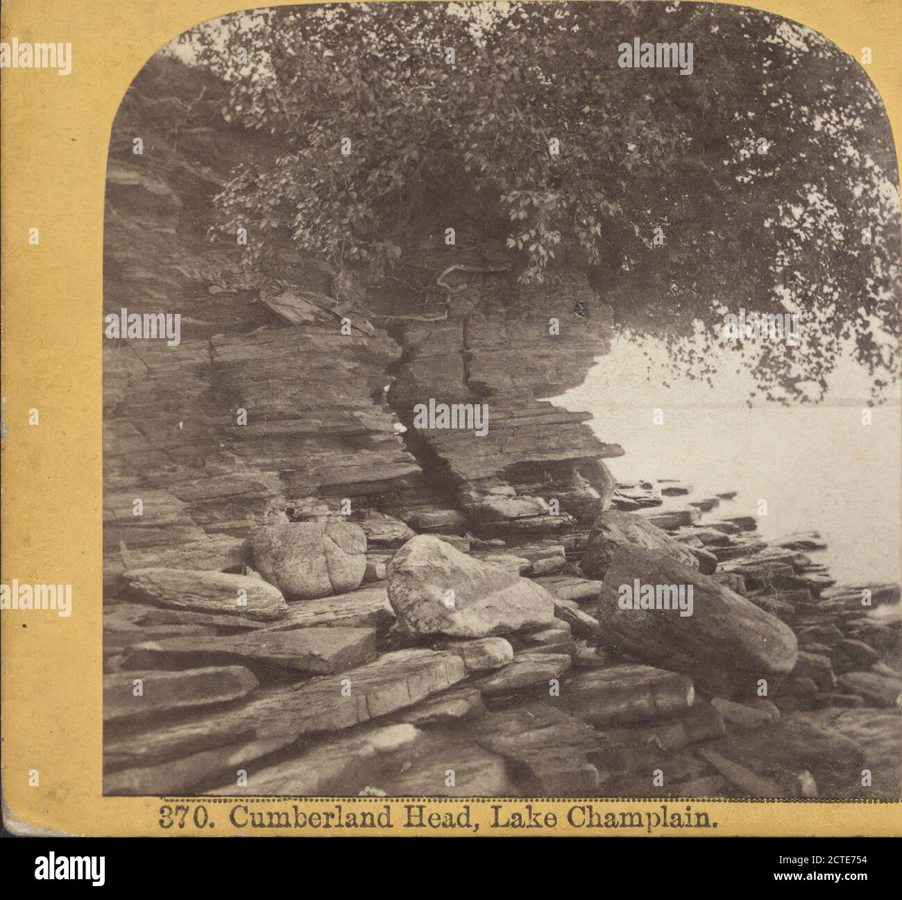 Cumberland Head, Lake Champlain., New York (State), Champlain, Lake ...