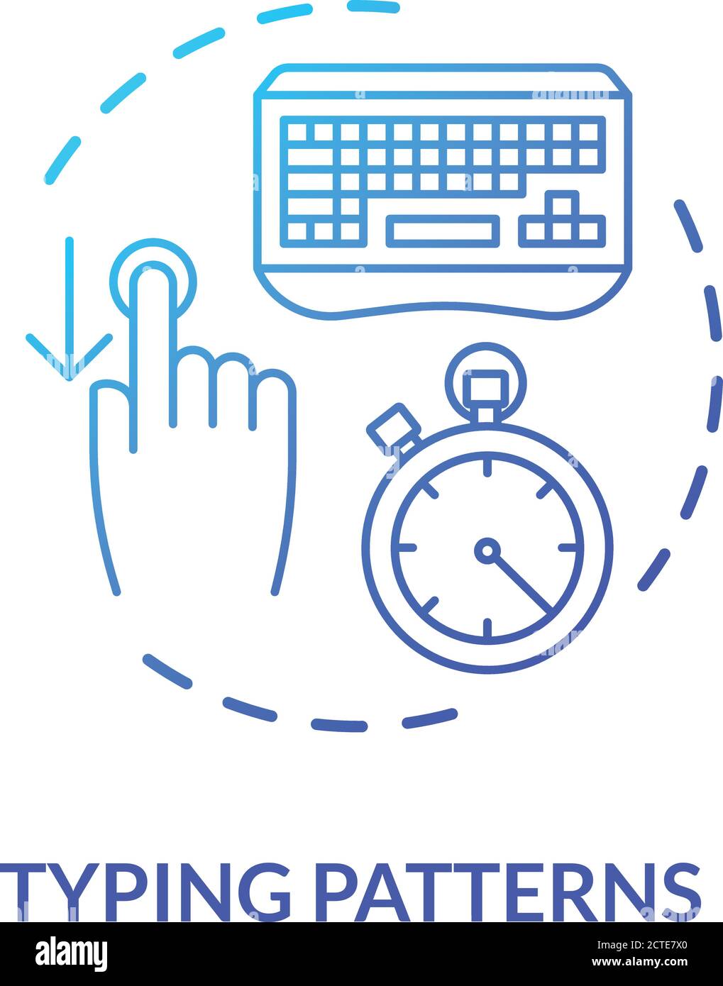 Typing key Stock Vector Images - Alamy