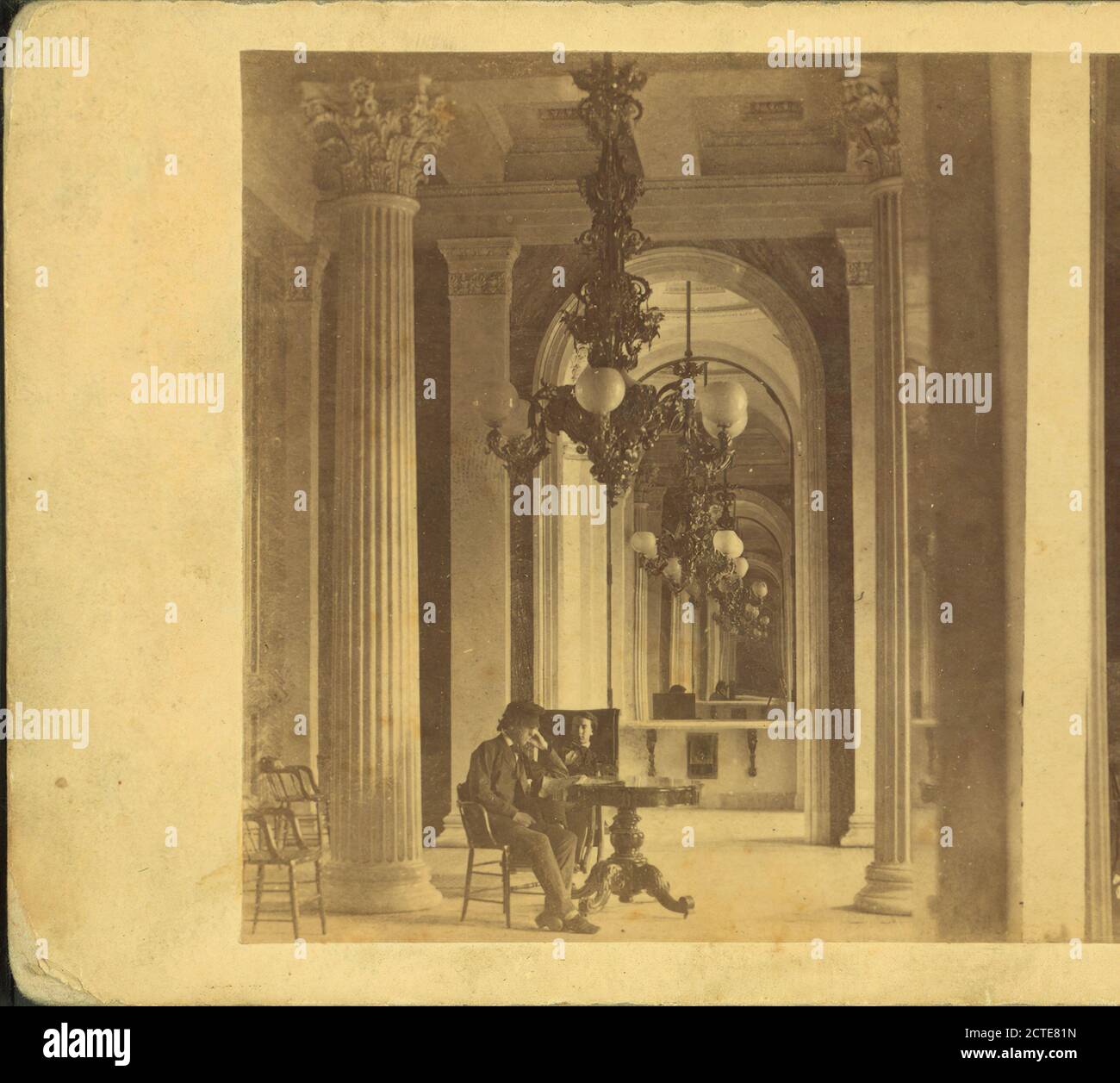 Interior views, Retiring Room of the U.S. Senate., E. & H.T. Anthony ...