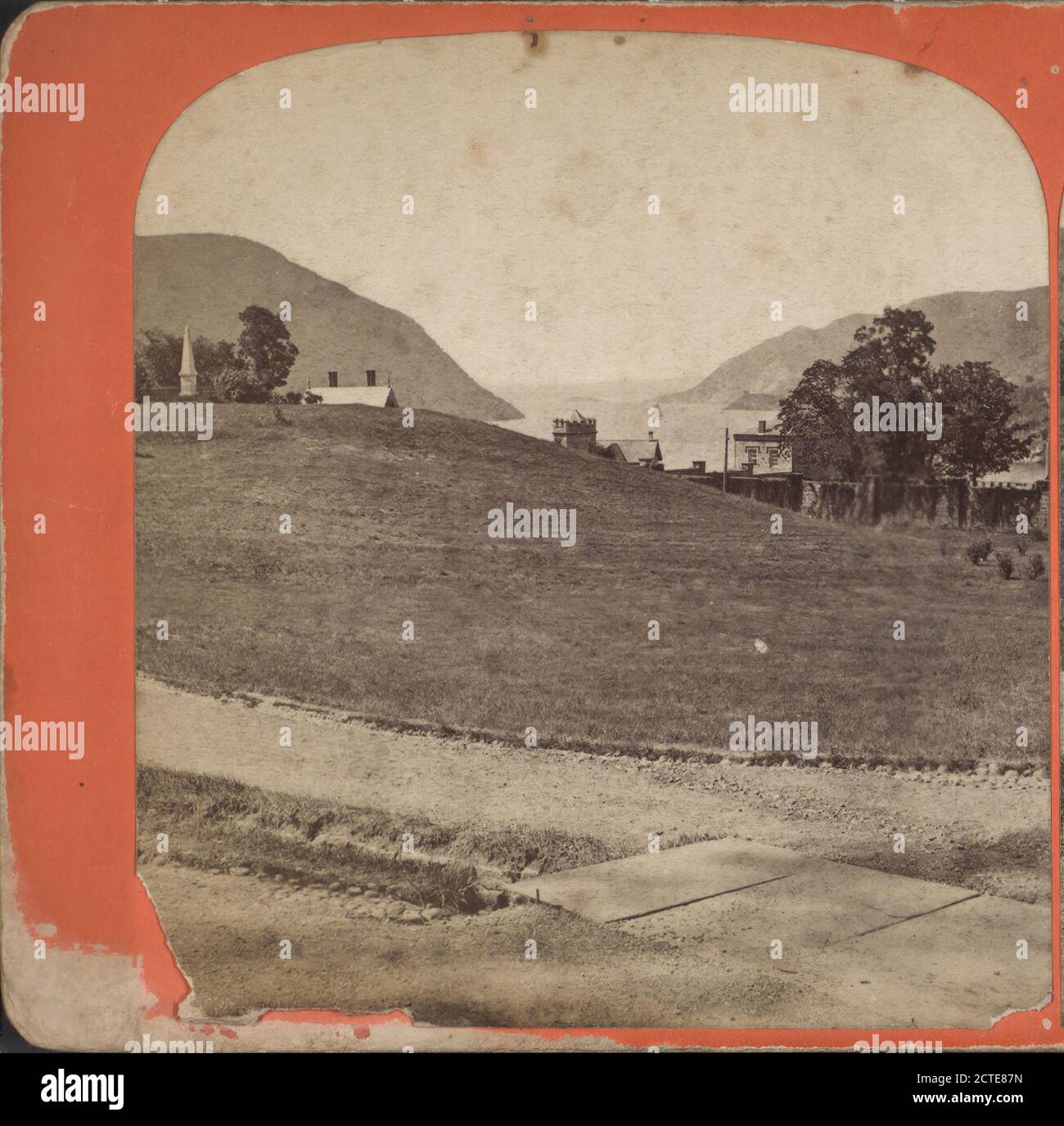 View north from laboratory., United States Military Academy, New York ...