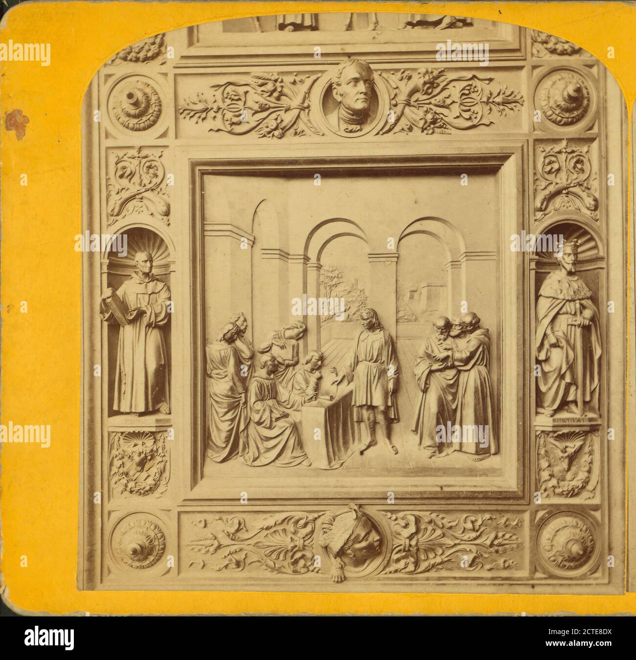 Columbus rogers bronze door hi-res stock photography and images - Alamy