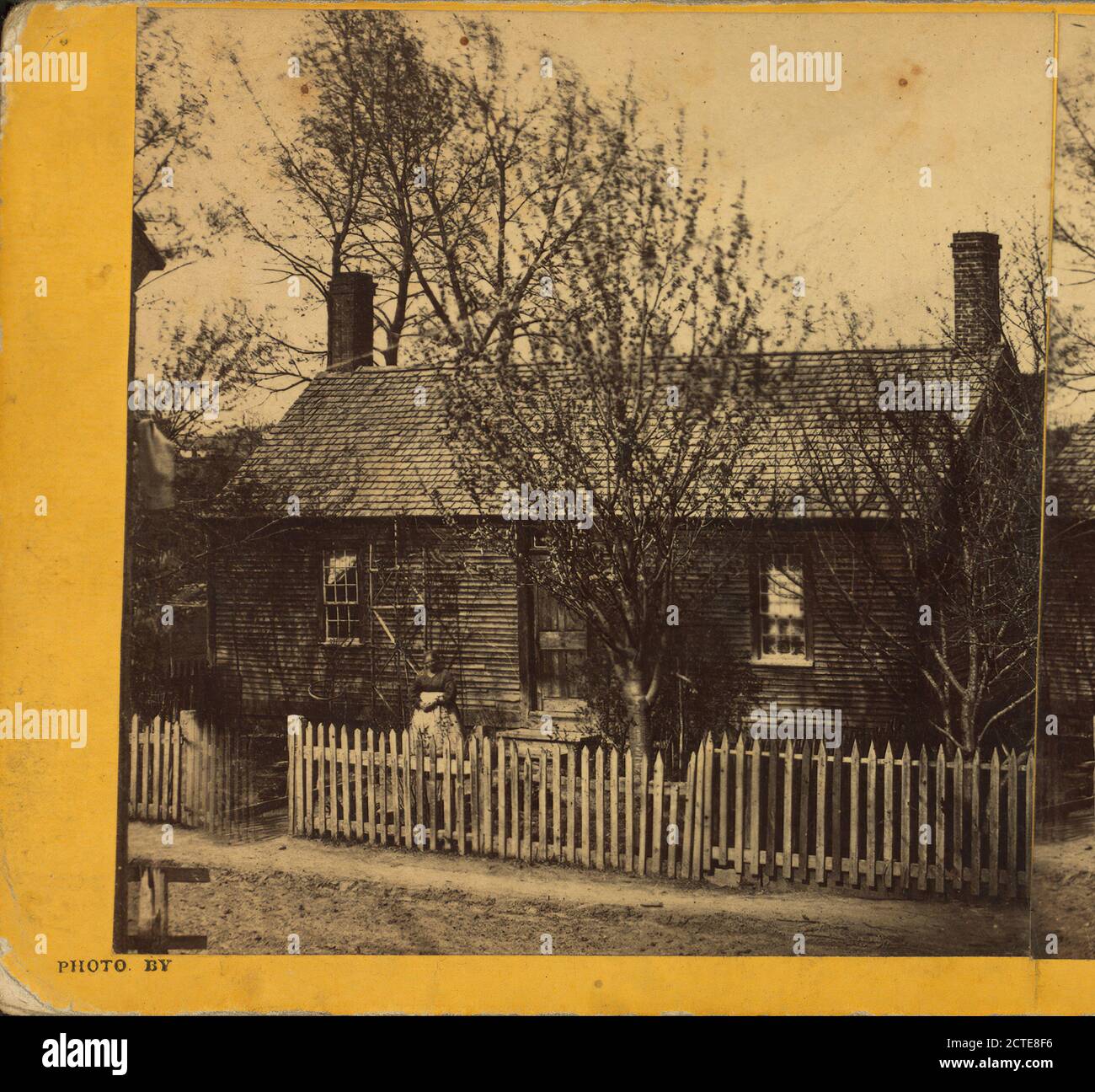 Home of Elijah and Betsy Stearns., Stark, A. D., Houses, New Hampshire ...