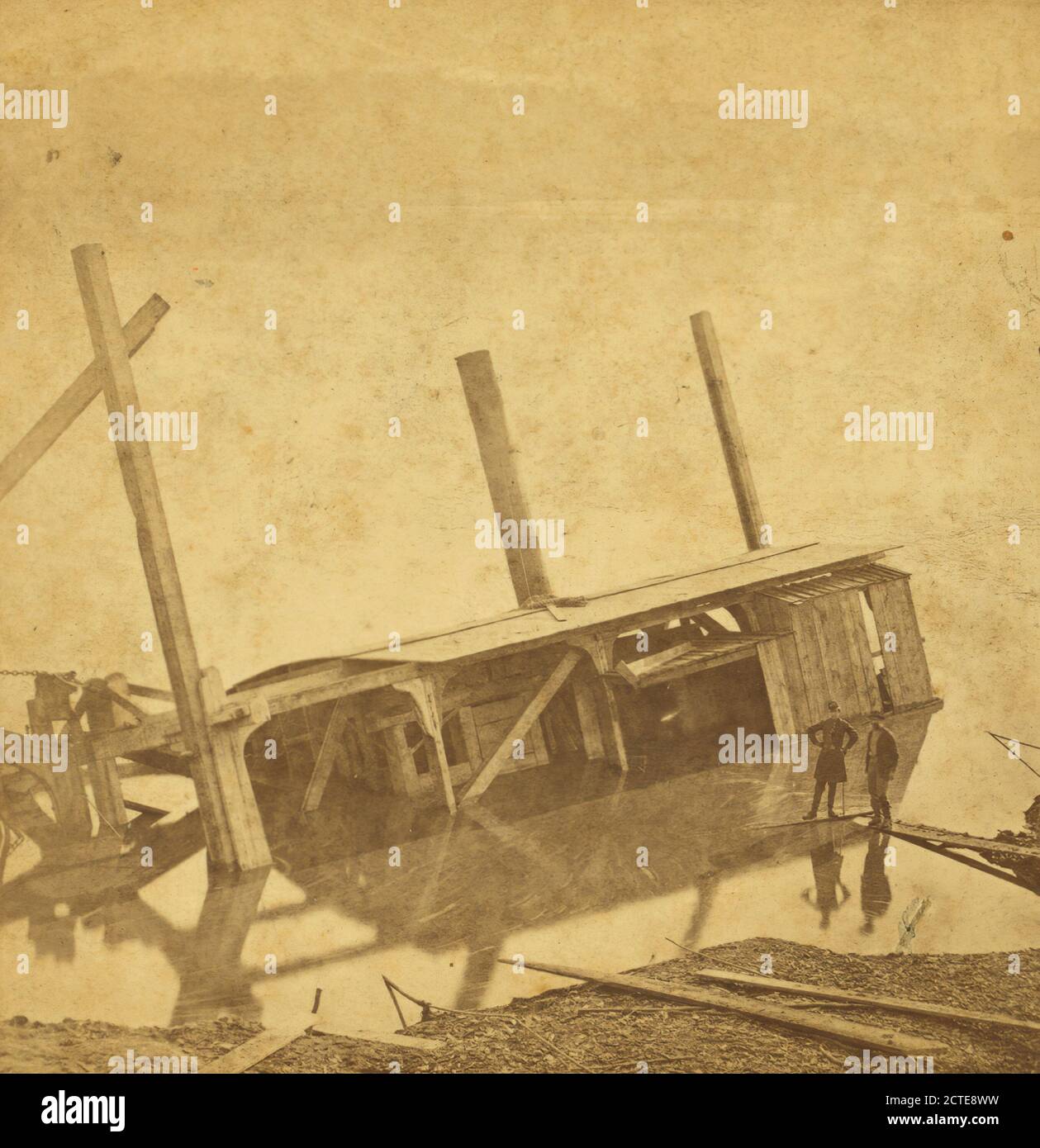 Dutch gap mud scow hi-res stock photography and images - Alamy