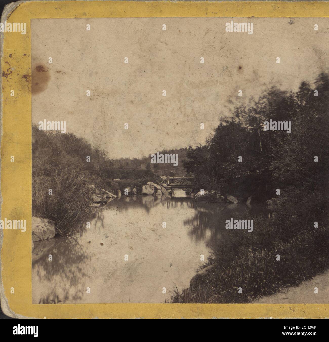 Central park ravine new york hi-res stock photography and images - Alamy