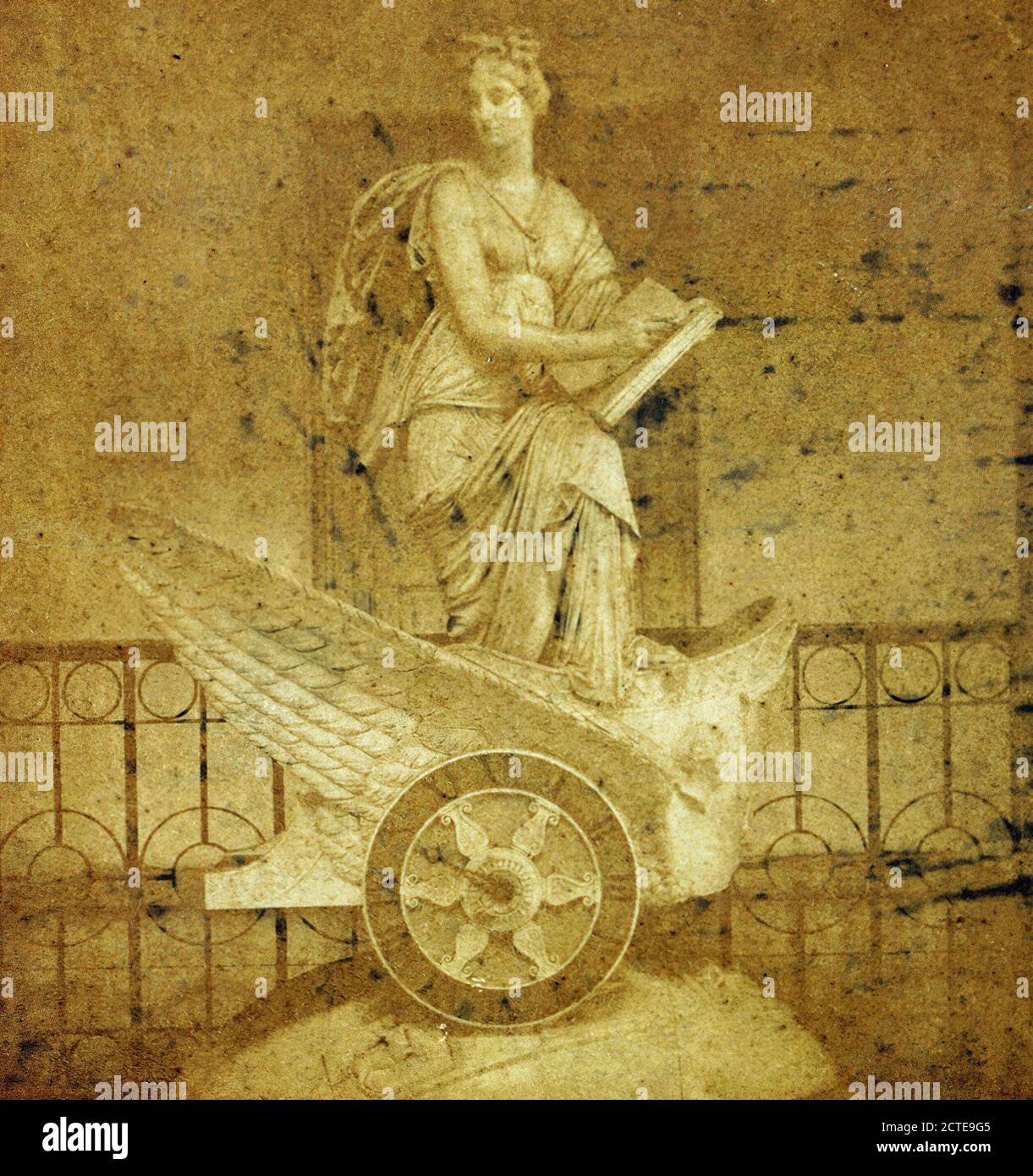 Clock, Old House of Representatives, Capitol, Wash'n., Franzoni, Carlo ...