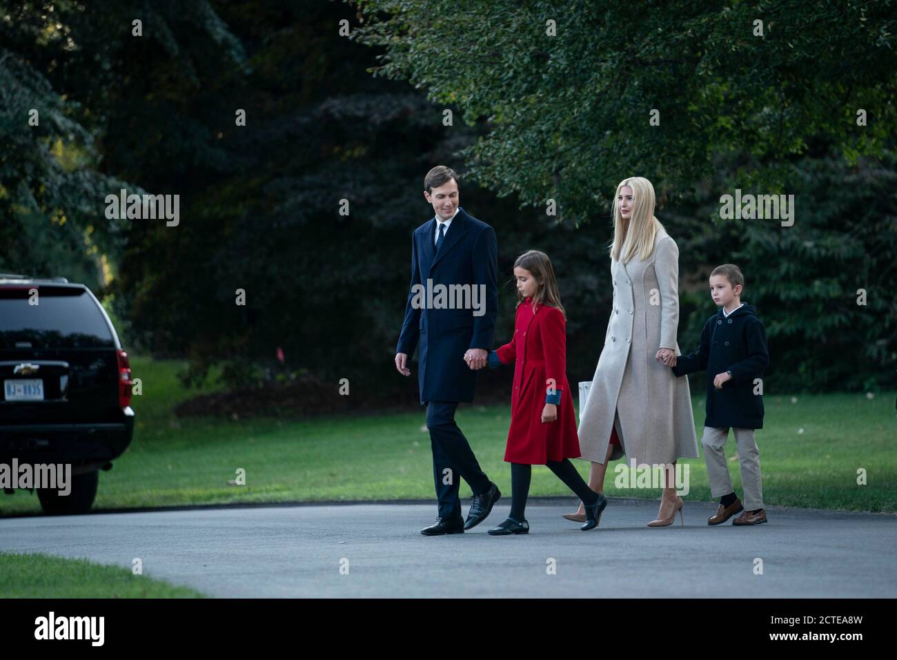 Washington DC. 22nd Sep, 2020. Ivanka Trump, Jared Kushner and their ...