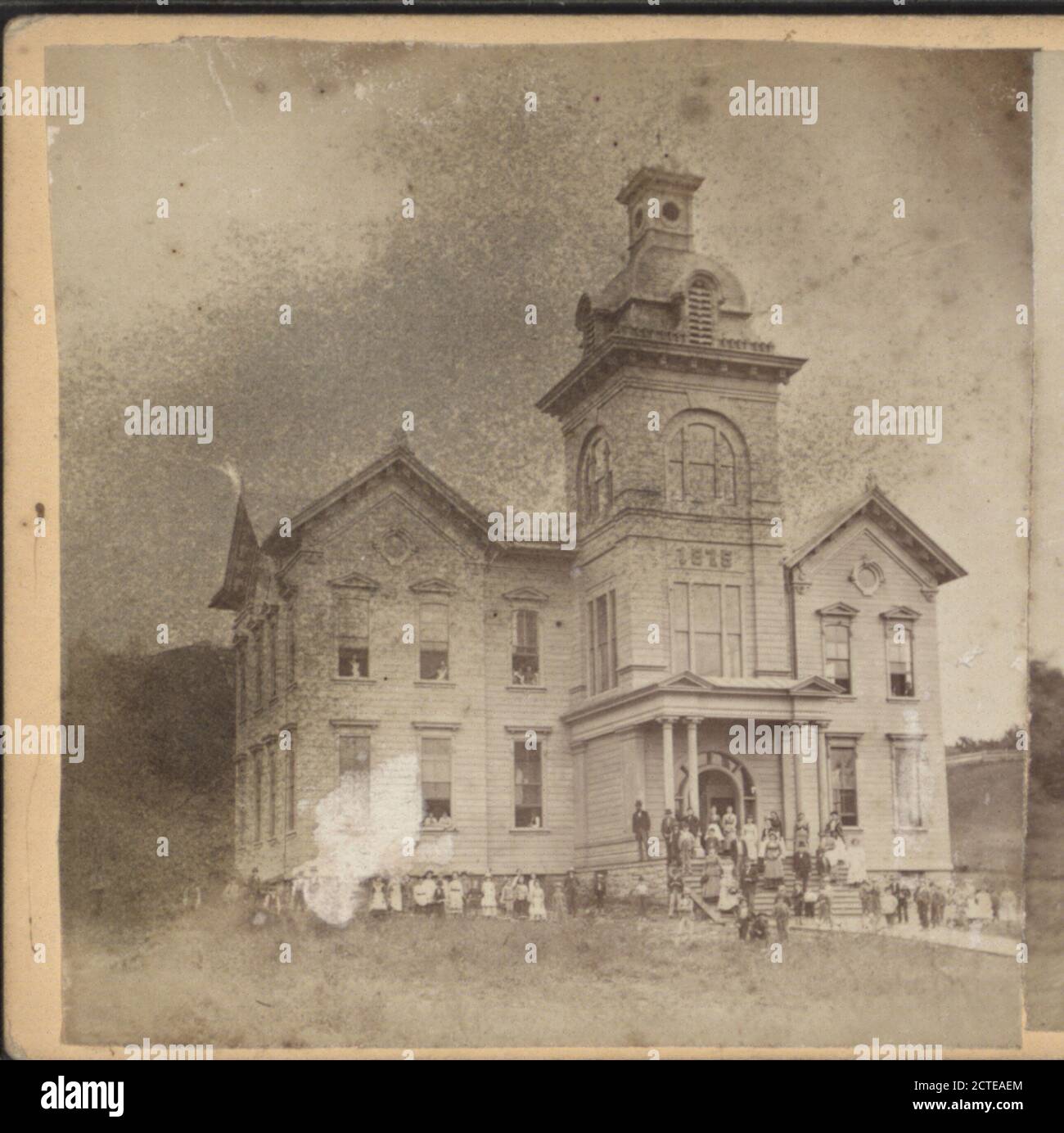 School-house Newport N. Y.., 1860, New York (State), Newport (N.Y ...