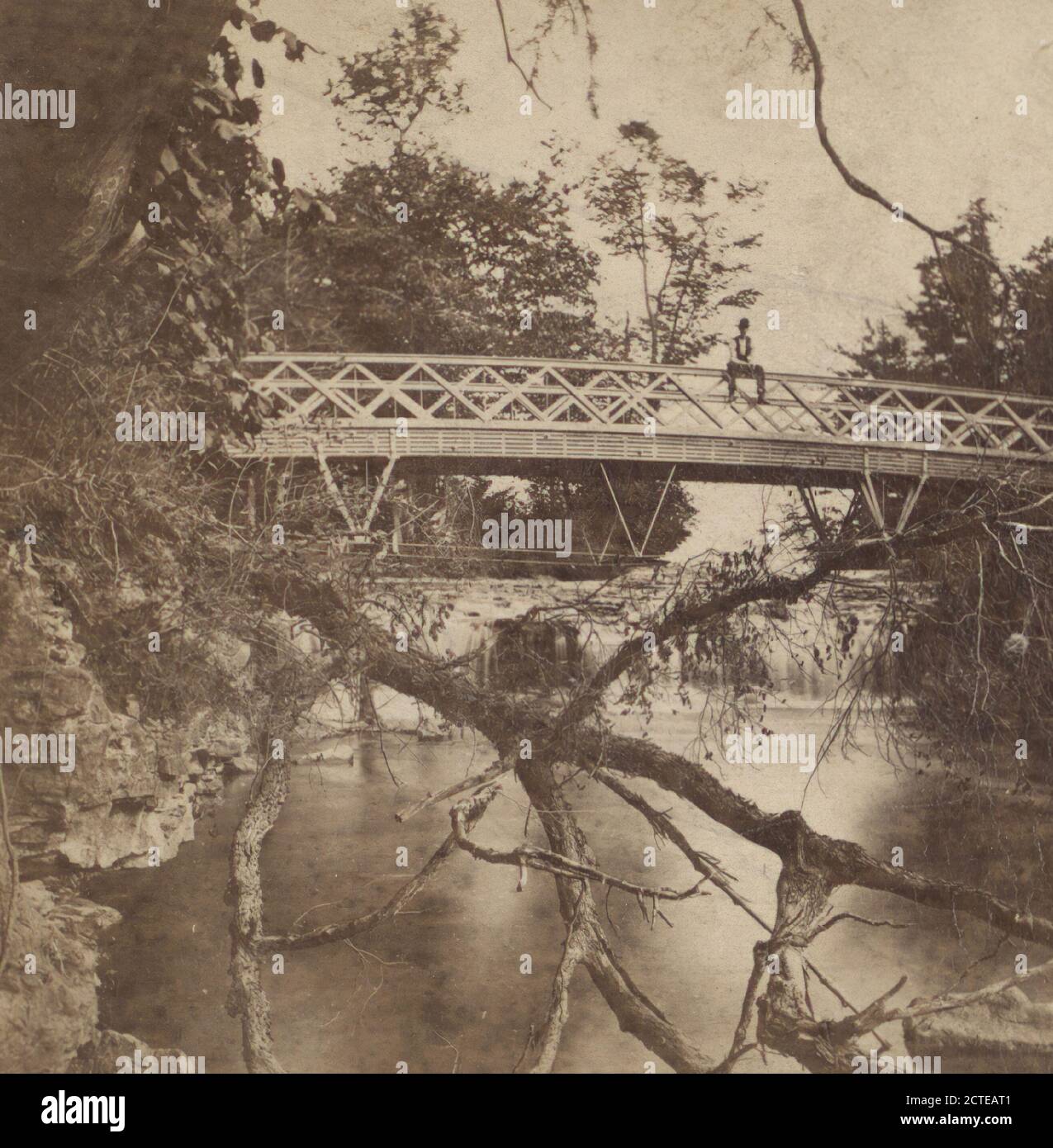1st Sister Island Bridge and Hermit's Cascade., E. & H.T. Anthony (Firm ...