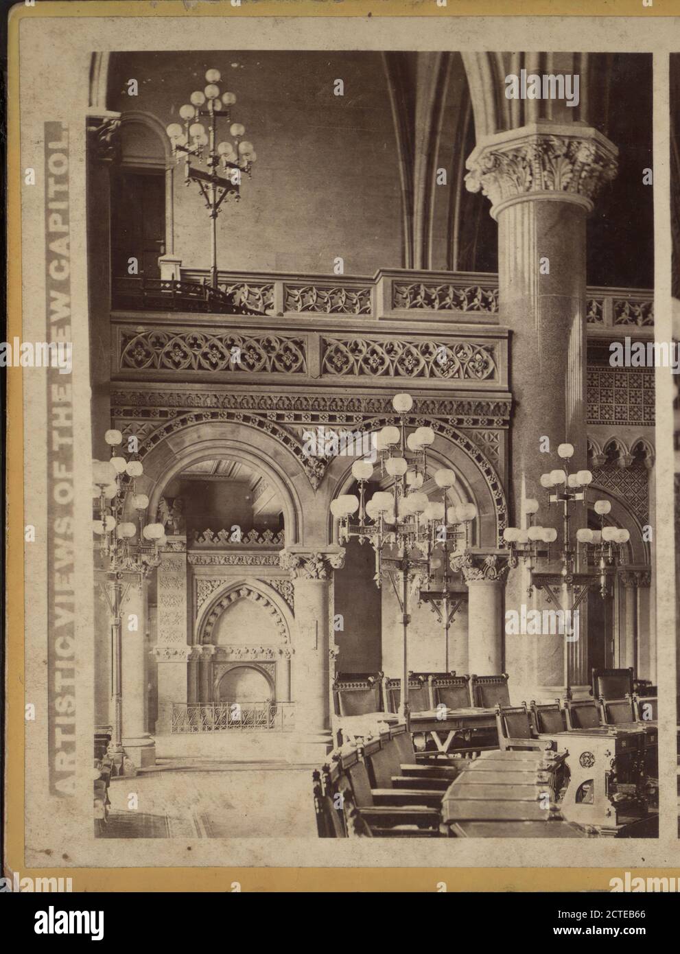 Assembly Chamber., Veeder, Aaron, New York (State), Albany (N.Y Stock ...
