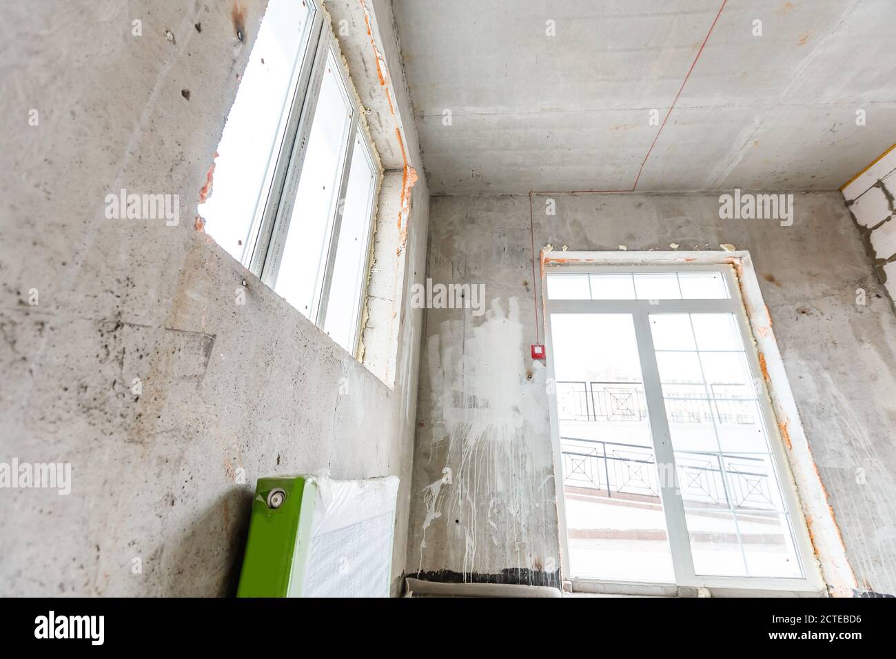 construction office, repair in a new office building Stock Photo - Alamy