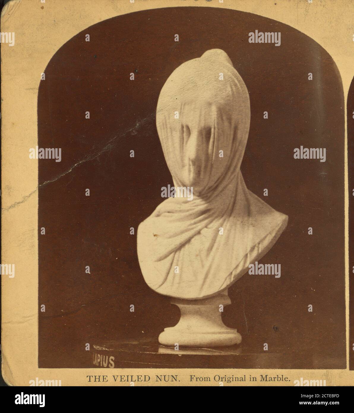 The veiled Nun from original in Marble. Corcoran Art Gallery., Corcoran ...