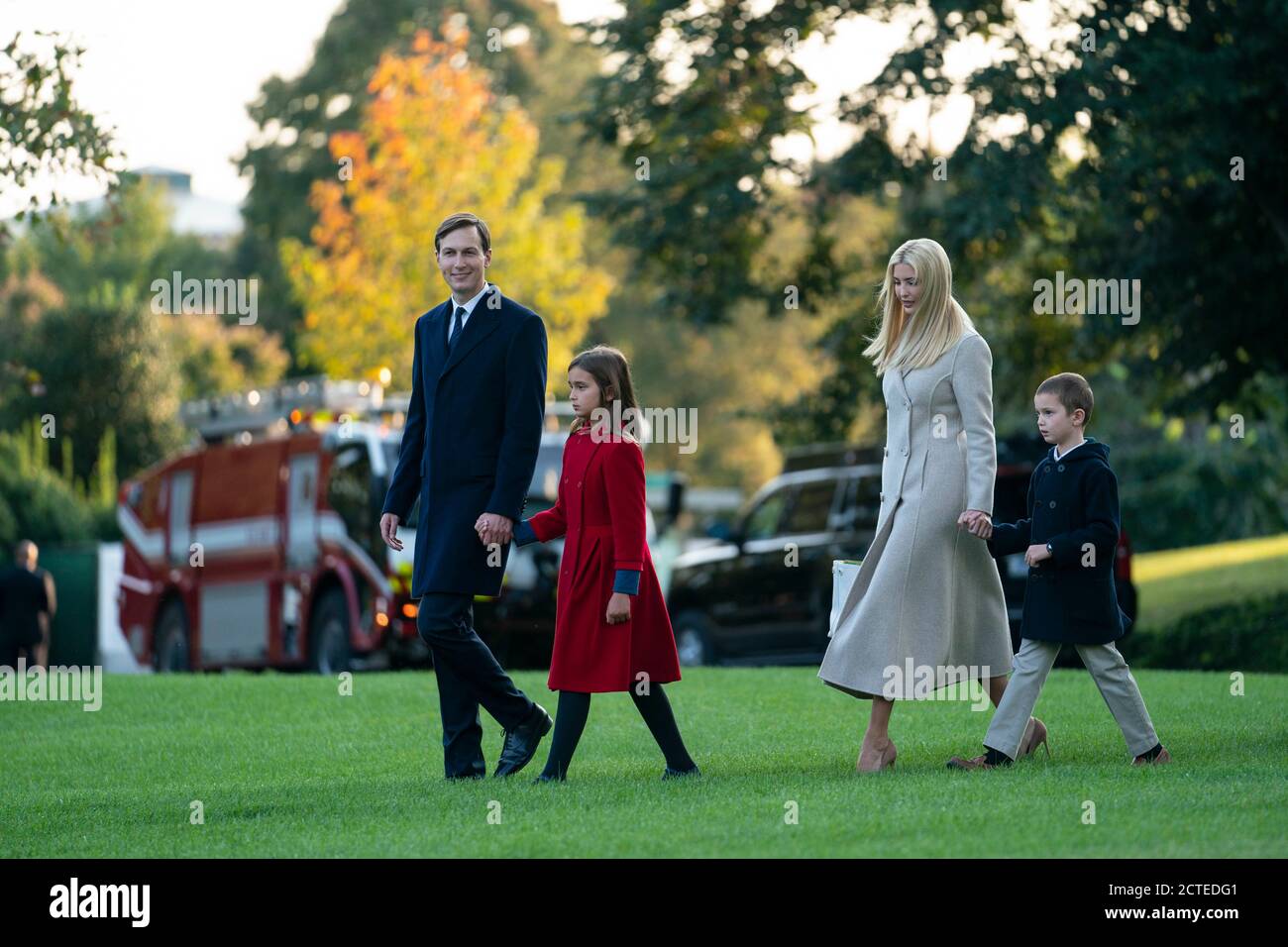 Ivanka Trump, Jared Kushner and their children Arabella and Joseph ...