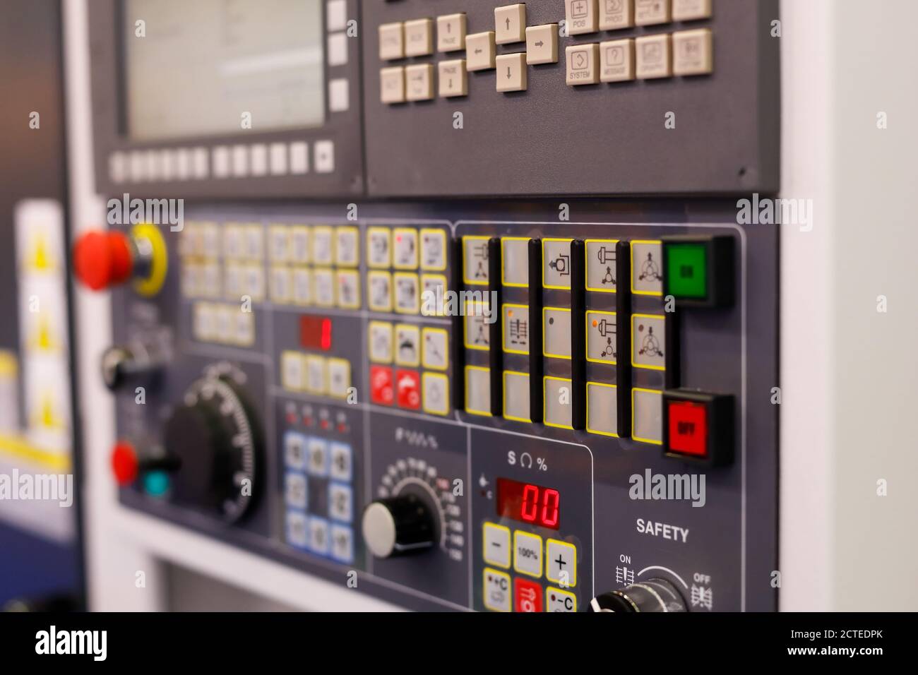 Lathe control panel hi-res stock photography and images - Alamy