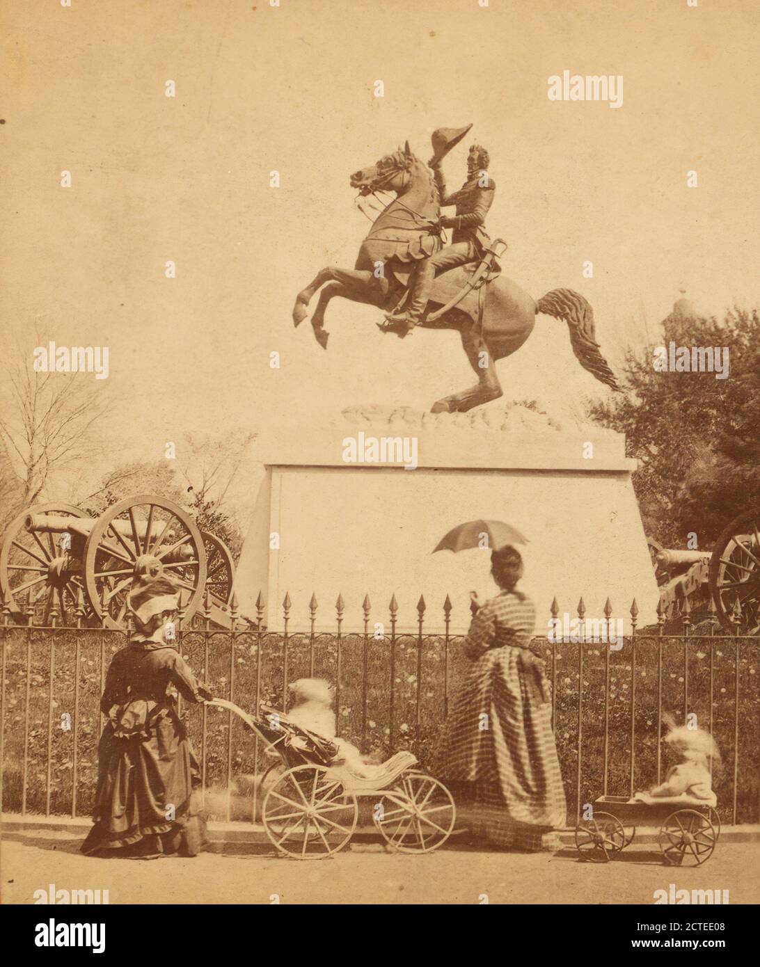 Statue of Jackson, Washington, D.C.., Moulton, John S. (b. ca. 1820 ...