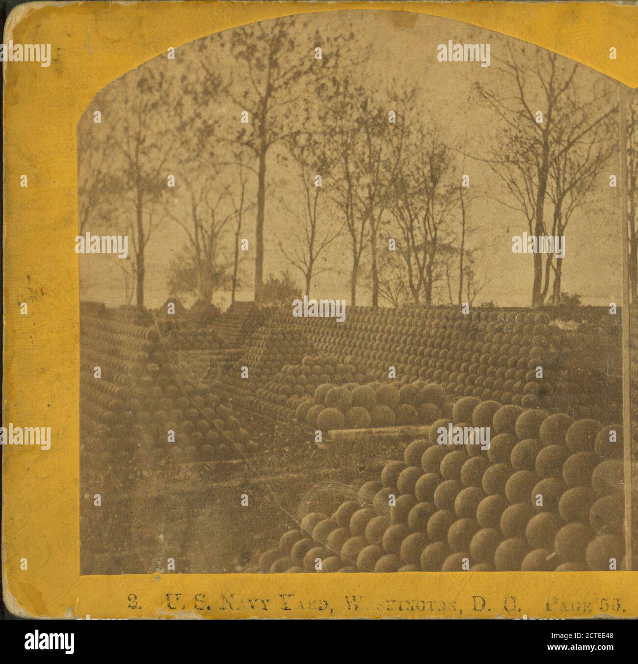 U.S Navy Yard, Washington, D.C., 1870, Washington (D.C Stock Photo - Alamy