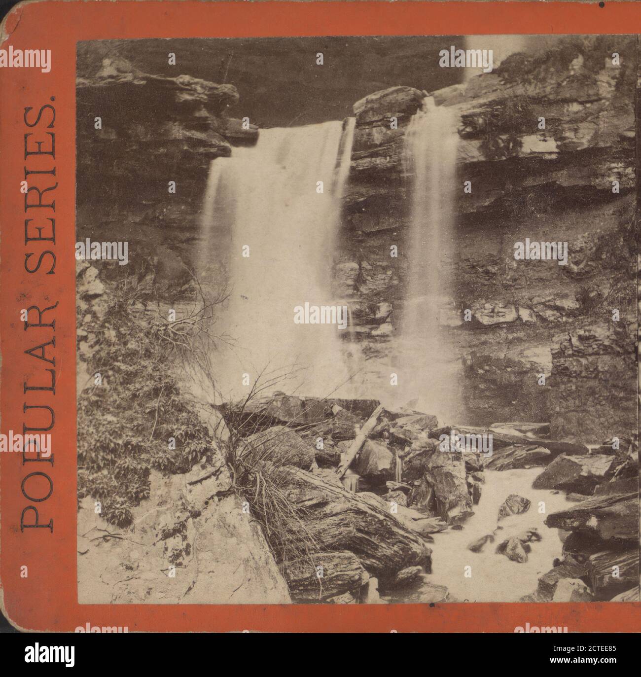 The Lower Kauterskill Fall, eighty feet high., E. & H.T. Anthony (Firm ...