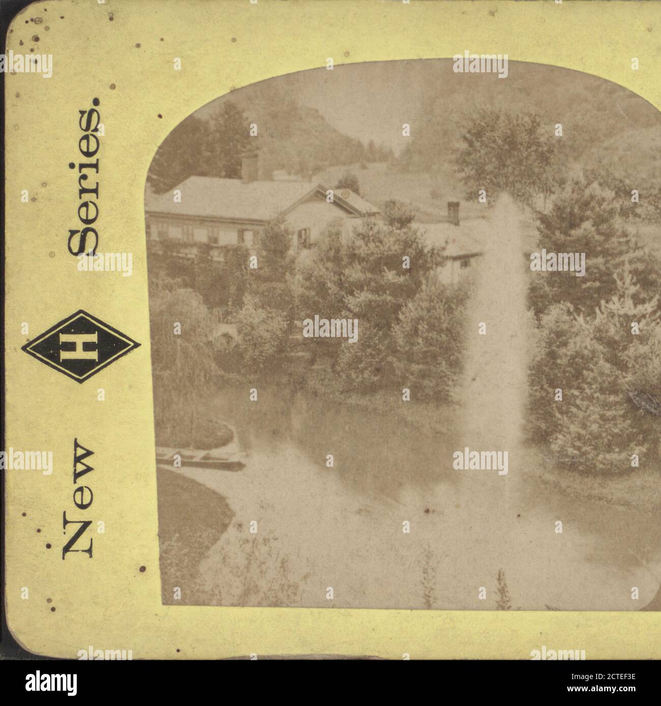 Glen Iris and R.R. Bridge, Portage, N.Y., 1865, New York (State ...
