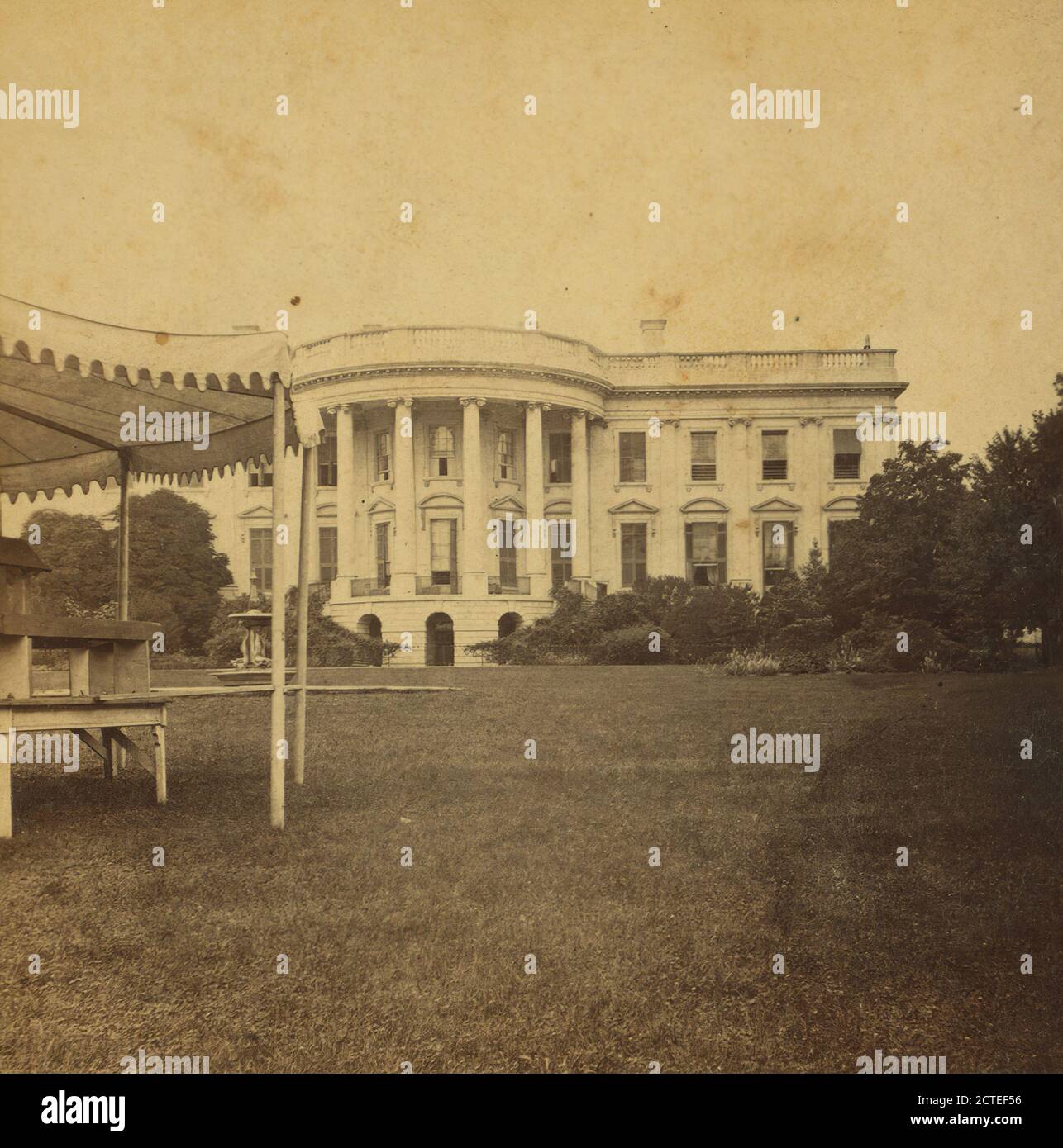 No.423., The White House, Washington, D.C.., Soule, John P. (1827-1904 ...