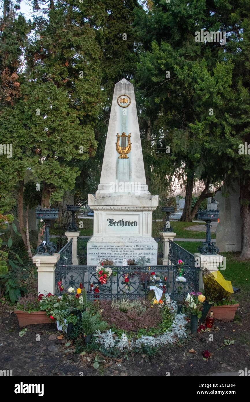 Beethoven Grave High Resolution Stock Photography and Images - Alamy