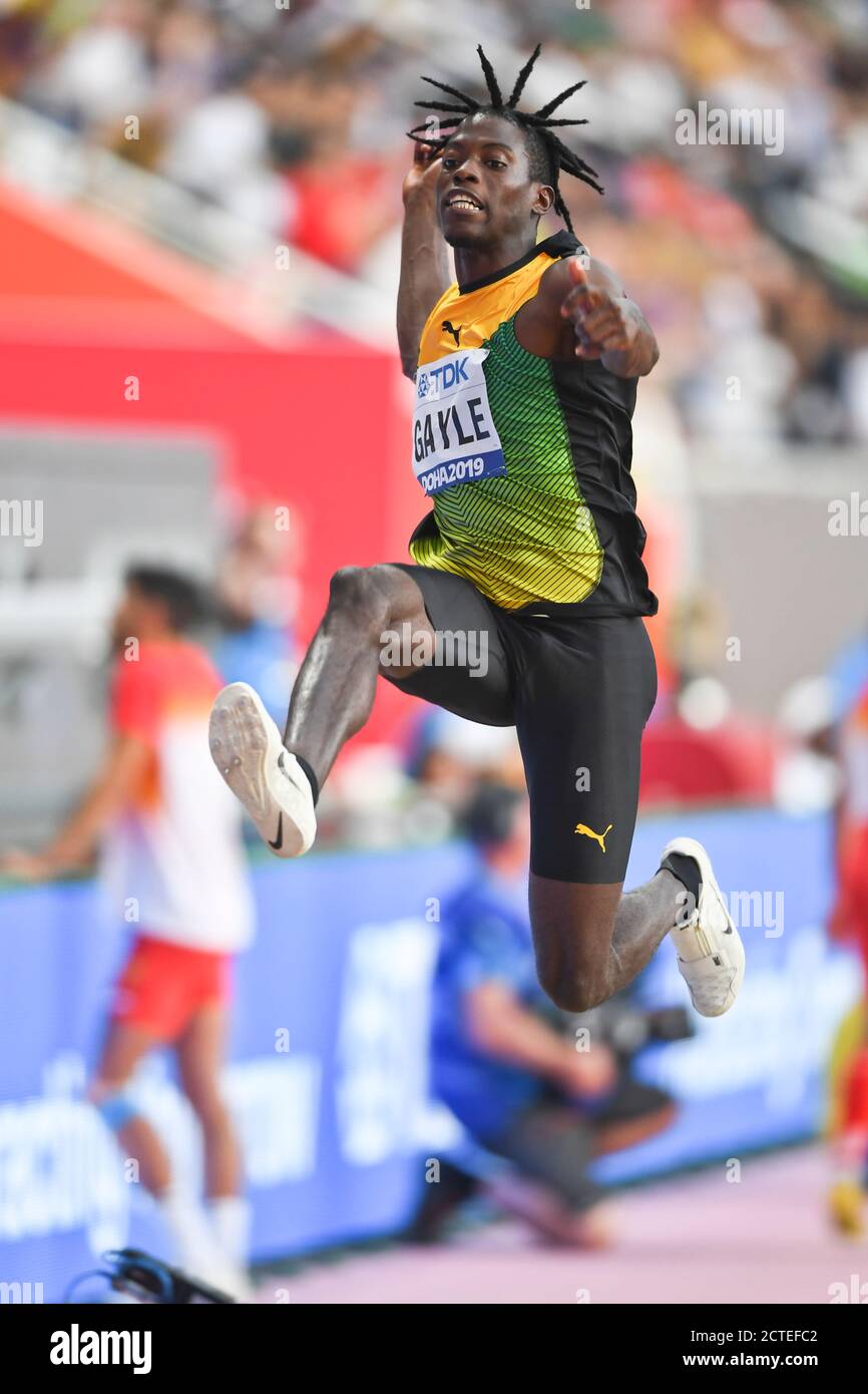 Tajay Gayle (Jamaica) Long Jump Men. IAAF World Athletics Championships ...
