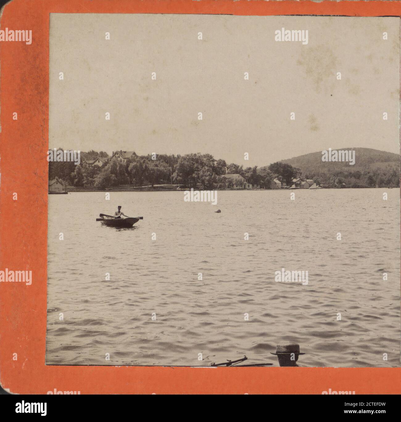 Boating on Lake Mahopac., New York (State), Mahopac, Lake (N.Y Stock ...