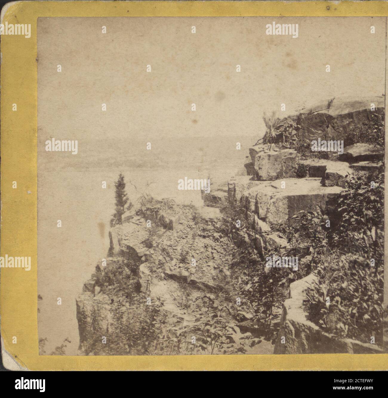 Bird's eye view of Yonkers, from the Palisades on the Hudson., E. & H.T ...