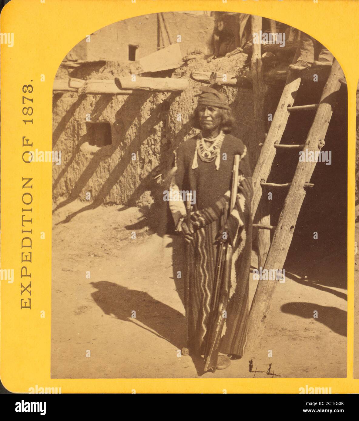 War Chief of the Zuni Indians., Geographical Surveys West of the 100th ...